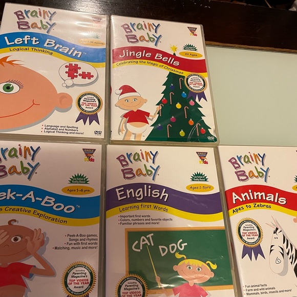Toys | Brainy Baby Learning Dvds | Poshmark